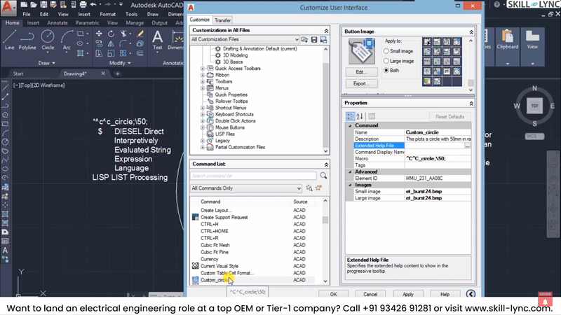 Implementing and Modifying Macros in AutoCAD
